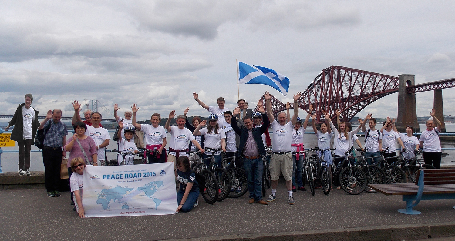 Peace Road 2015 in Scotland - FFWPU Mission Support
