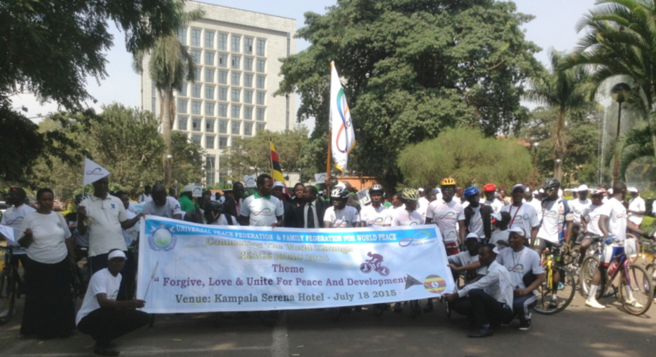 Peace Road 2015 in Uganda - FFWPU Mission Support